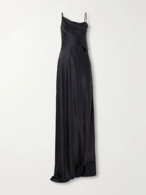 ANN DEMEULEMEESTER Aaricia' Silk-satin Maxi Dress