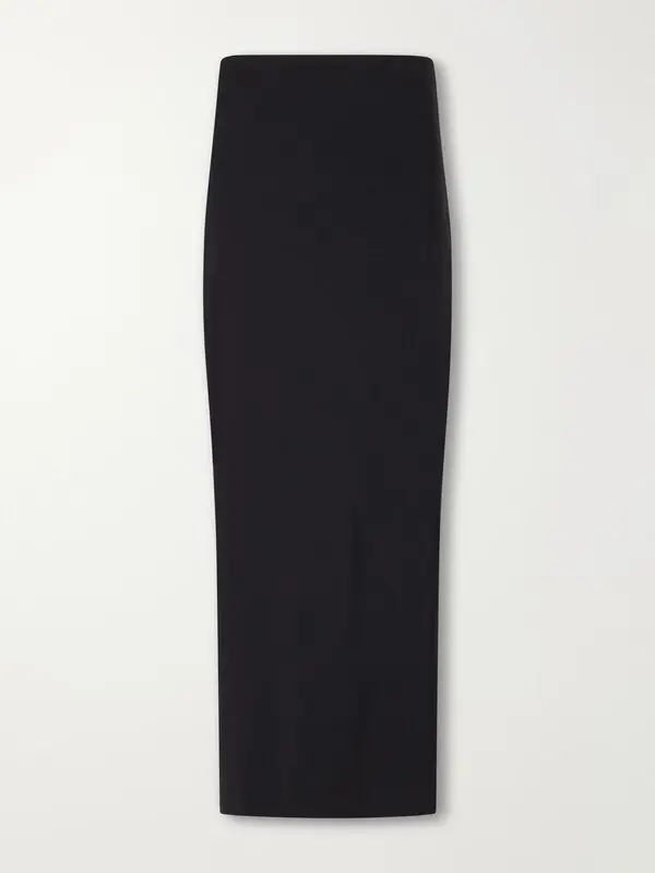 Loulou De Saison Samos Wool-blend Midi Skirt