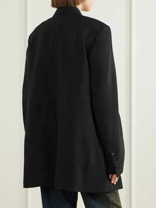 ANN DEMEULEMEESTER Agnes Crepe Blazer