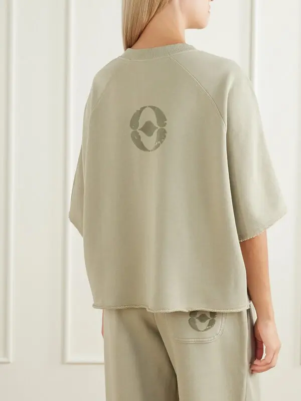 On Club Collective" Cotton Jersey T-shirt With Embroidered Logo