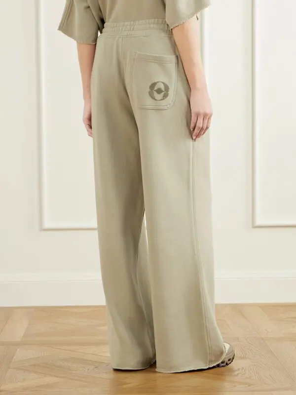 On Club Collective' Cotton-jersey Wide-leg Trousers
