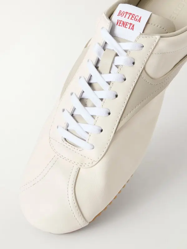 Bottega Veneta Shot Leather Sneakers