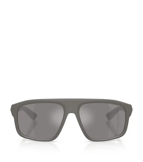 Prada Irregular Sunglasses - Grey