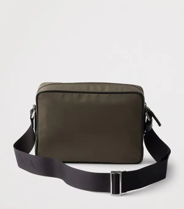 Prada Re-nylon Saffiano Leather-trim Shoulder Bag