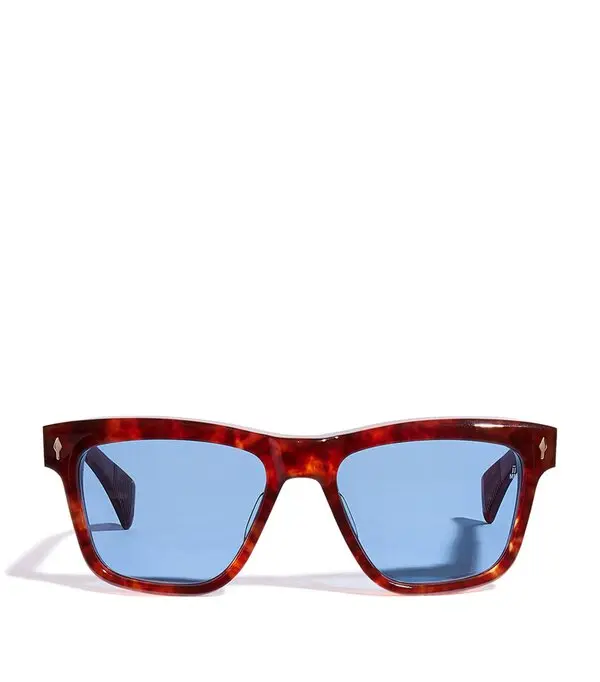 JACQUES MARIE MAGE Acetate Lankaster Rectangle Sunglasses