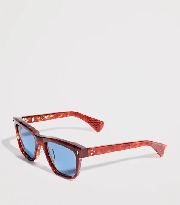 JACQUES MARIE MAGE Acetate Lankaster Rectangle Sunglasses