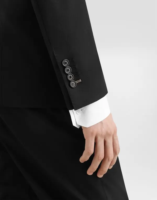 Dolce & Gabbana Taormina Single-breasted Jacket In Technical Wool Suits And Blazers