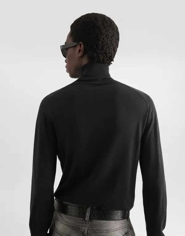 Dolce & Gabbana Cashmere Turtleneck Sweaters And Cardigans