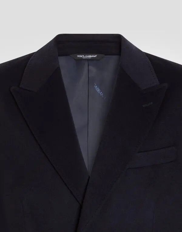 Dolce & Gabbana Single-breasted Wool Coat Coats And Jackets