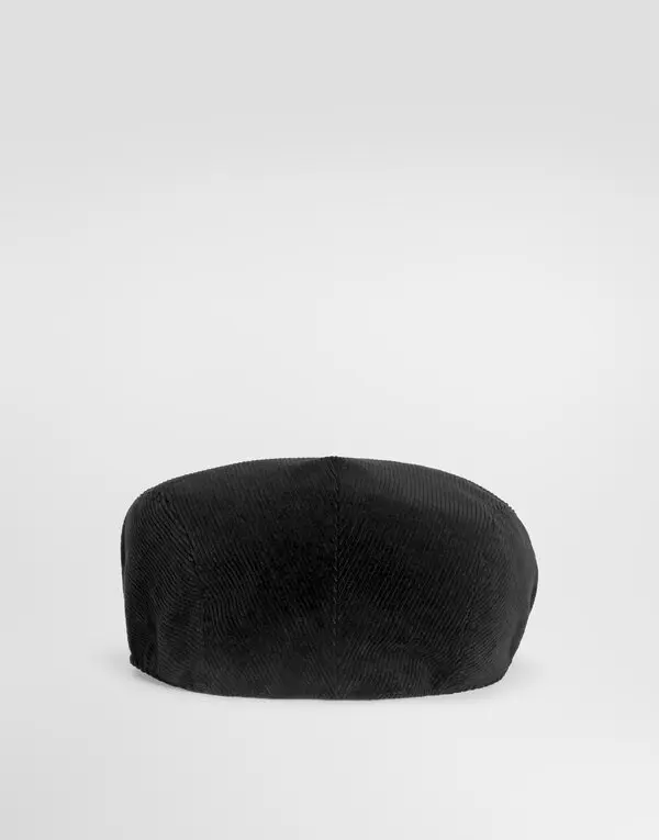 Dolce & Gabbana Corduroy Flat Cap Hats And Gloves