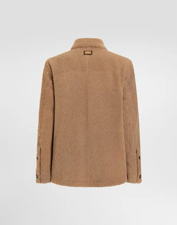 Dolce & Gabbana Nappa Shearling Jacket Coats And Jackets