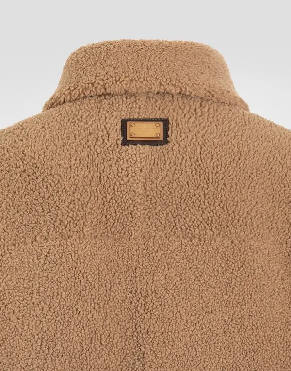Dolce & Gabbana Nappa Shearling Jacket Coats And Jackets