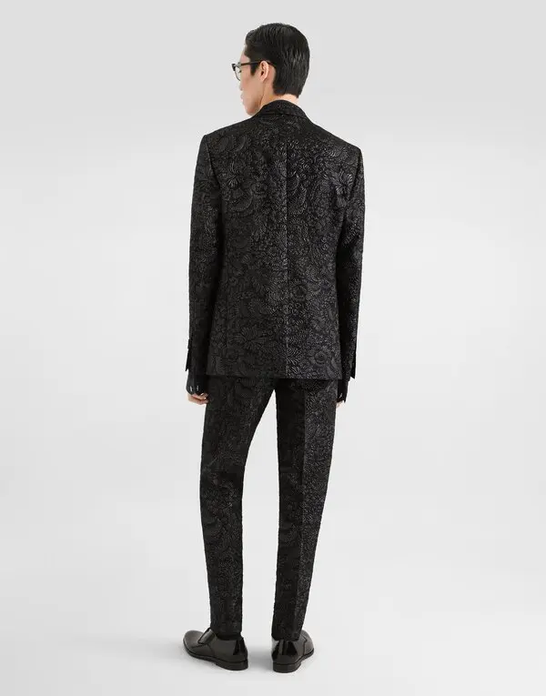Dolce & Gabbana Brocade Trousers Pants And Shorts