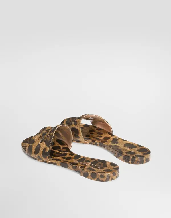 Dolce & Gabbana Leo- Rubber Slides