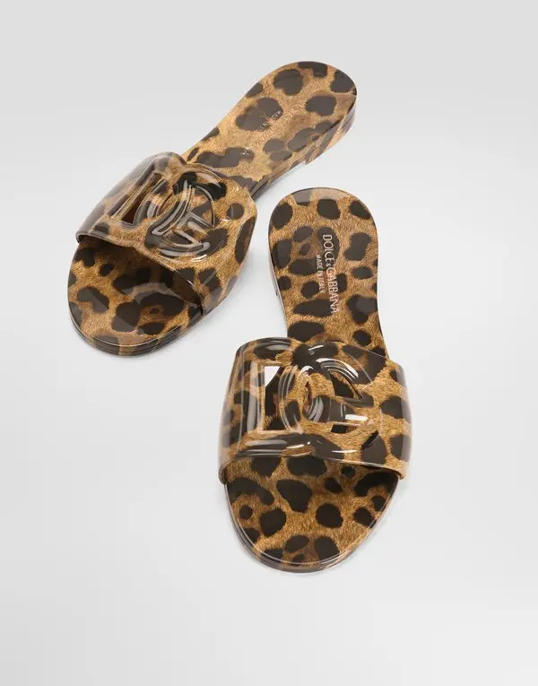 Dolce & Gabbana Leo- Rubber Slides
