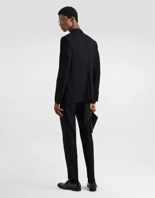 Dolce & Gabbana Single-breasted Wool Tuxedo Sicilia Light Suit Collection
