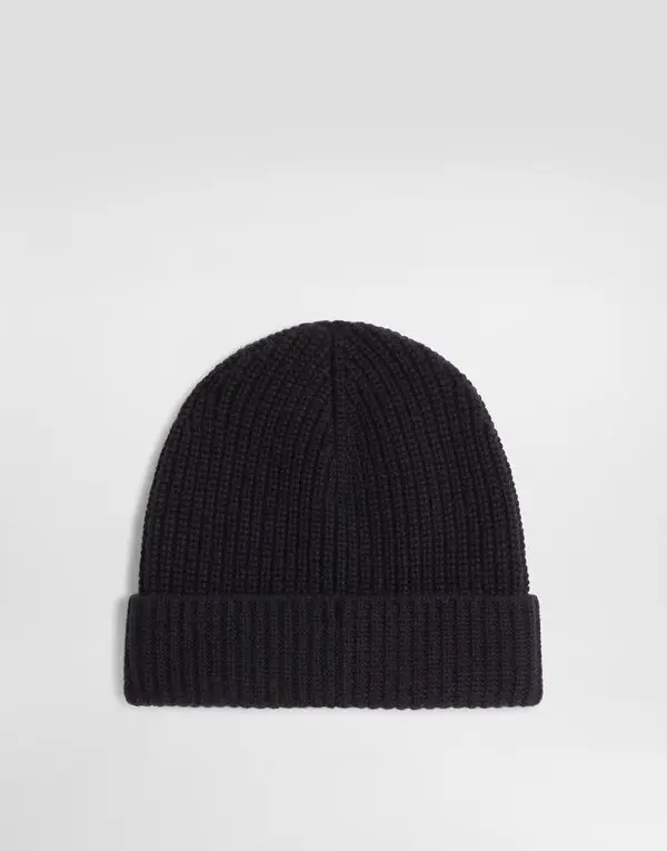 Dolce & Gabbana Cashmere Hat Hats And Gloves - Blue