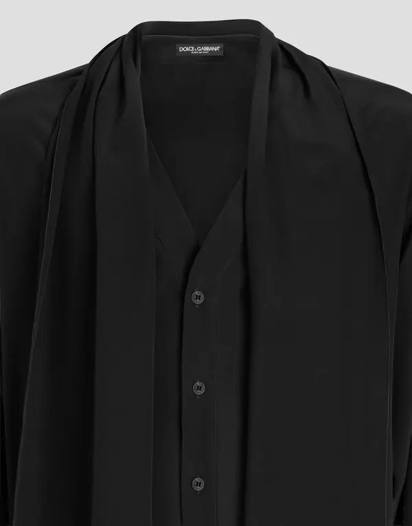 Dolce & Gabbana Crêpe De Chine Shirt Shirts