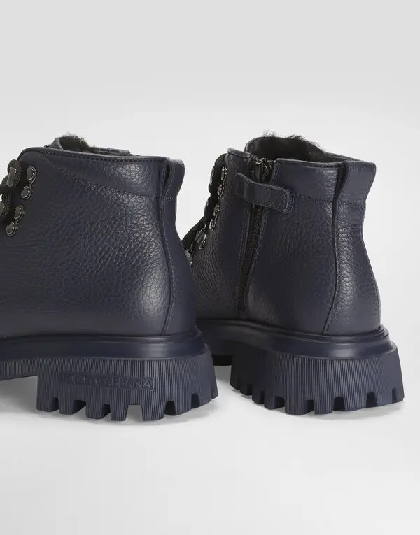 Dolce & Gabbana Calfskin Boots Shoes