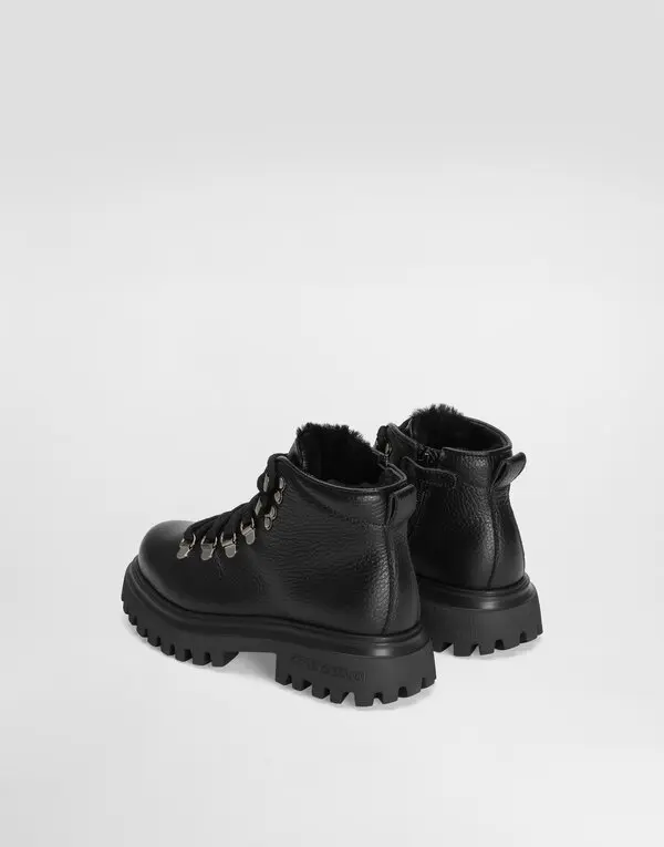 Dolce & Gabbana Calfskin Boots Shoes