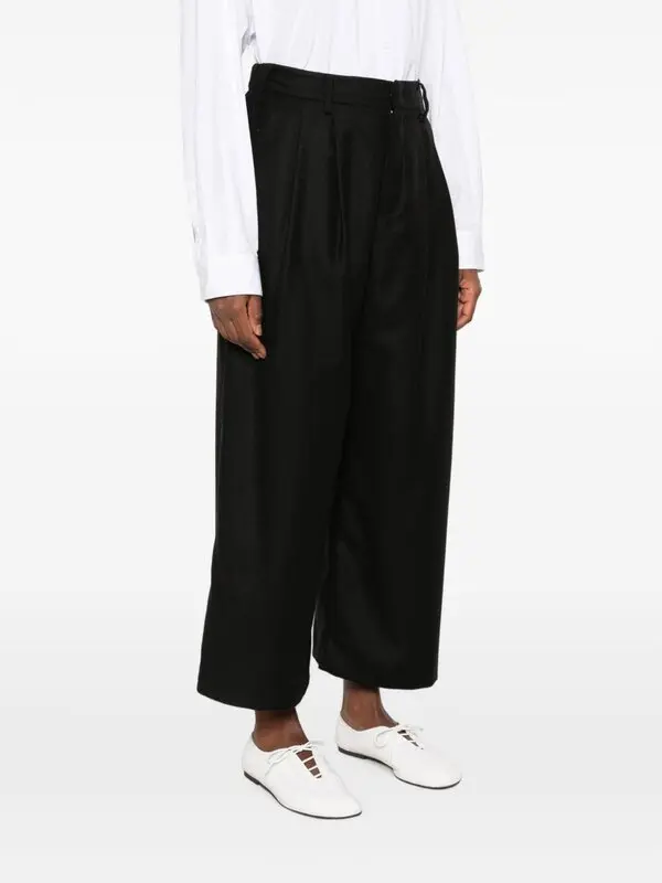 SUSANNE BOMMER Wool Wide-leg Trousers