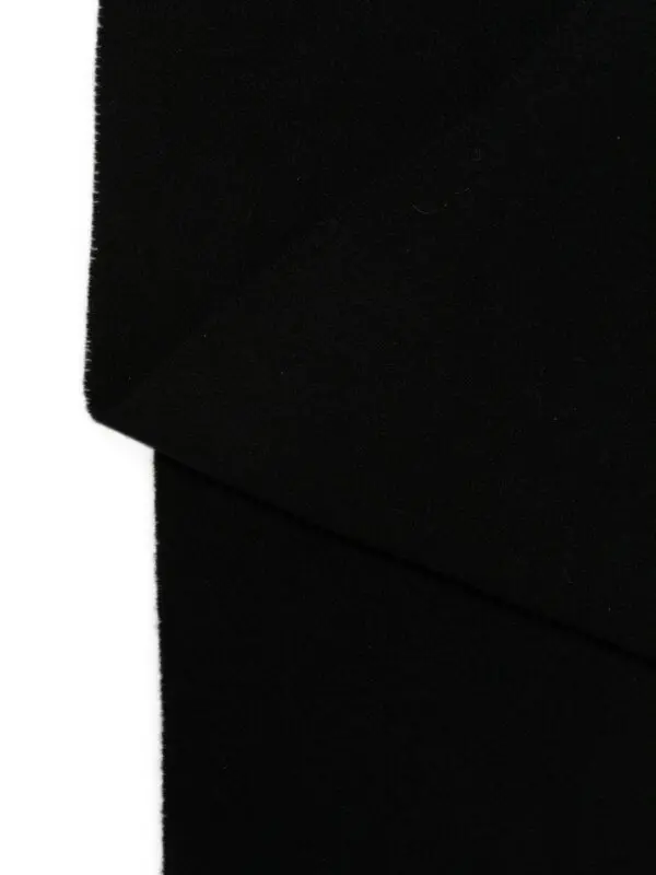 AMI Paris De Coeur Wool Scarf