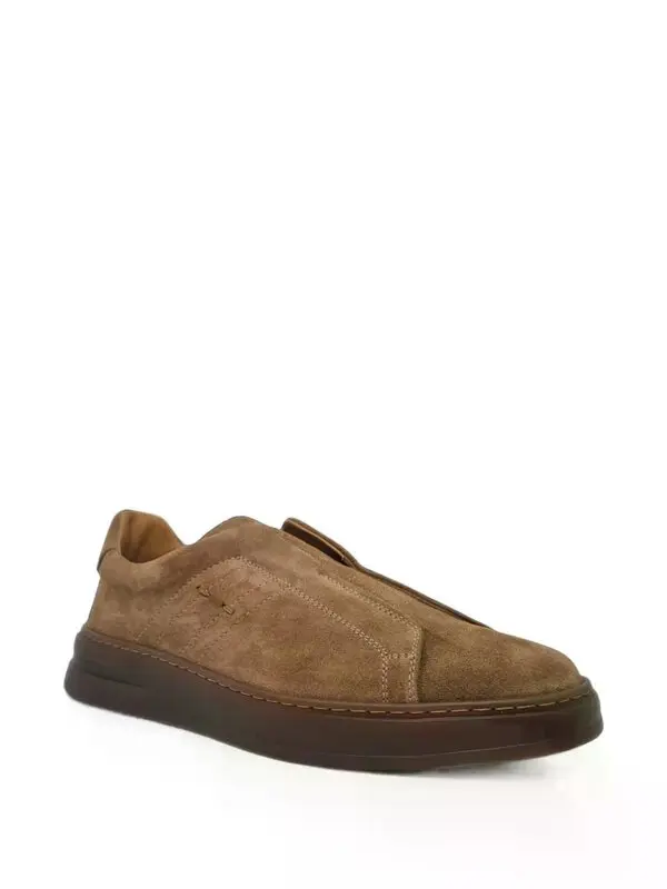 HENDERSON BARACCO Suede Slip-on Sneakers