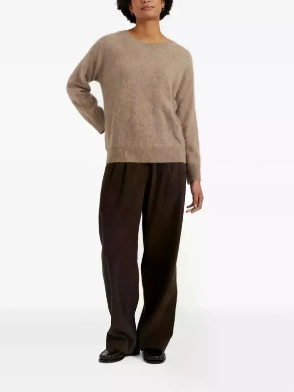 Chinti & Parker Brushed Cashmere Crew Neck Sweater