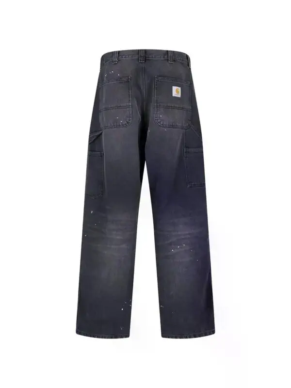 Carhartt Work In Progress Og Single Paint Splatter Loose Fit Jeans