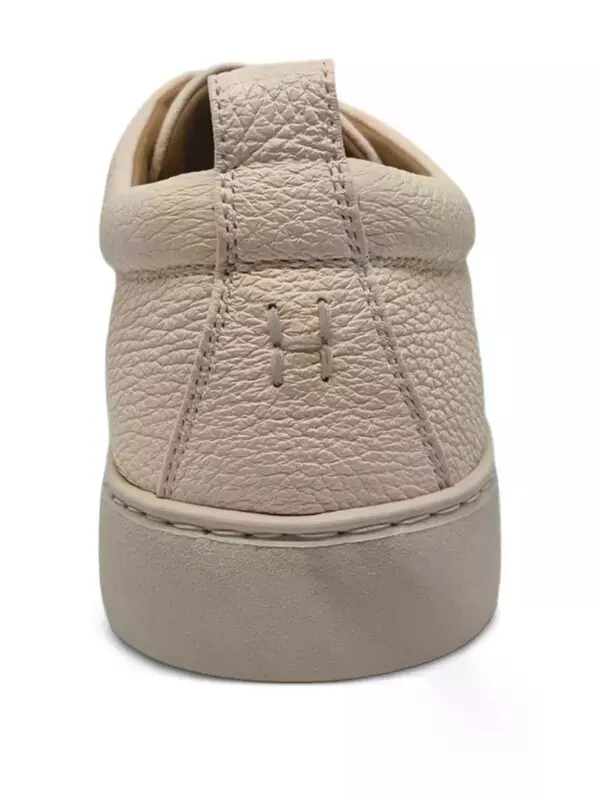 HENDERSON BARACCO Grainy Leather Slip-on Sneakers