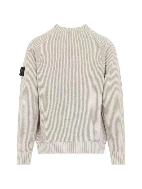 Stone Island Ribbed-knit Cashmere Sweater