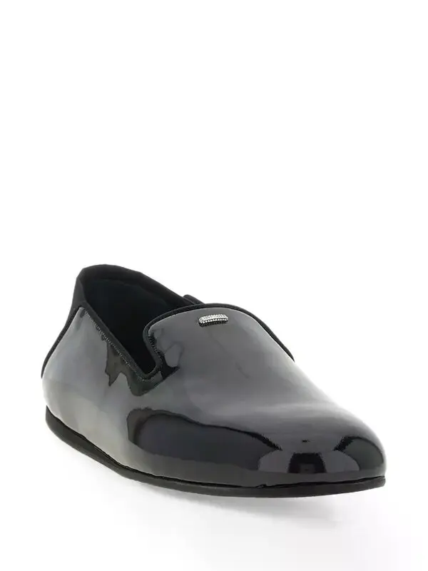 GIUSEPPE ZANOTTI Crystal-embellished Loafers