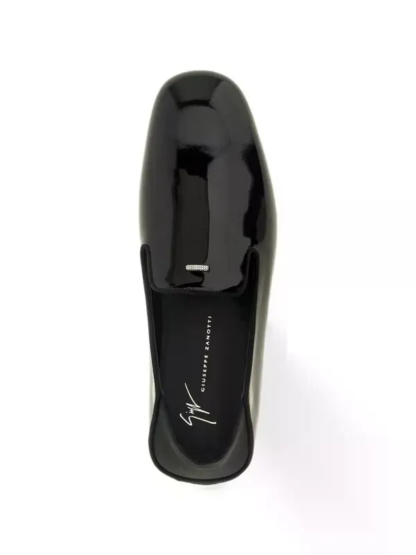 GIUSEPPE ZANOTTI Crystal-embellished Loafers
