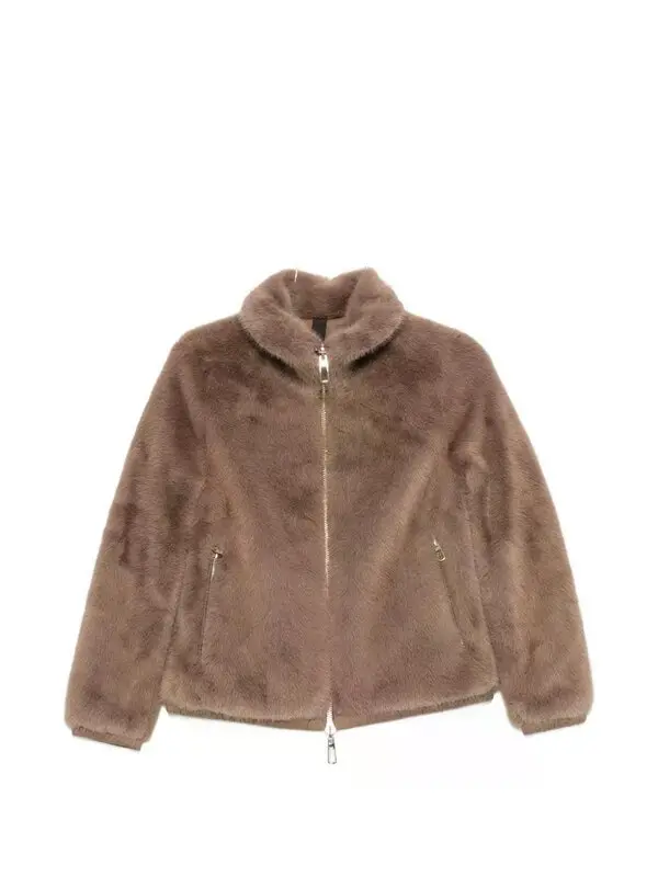 DUNO Faux-fur Jacket - Neutrals
