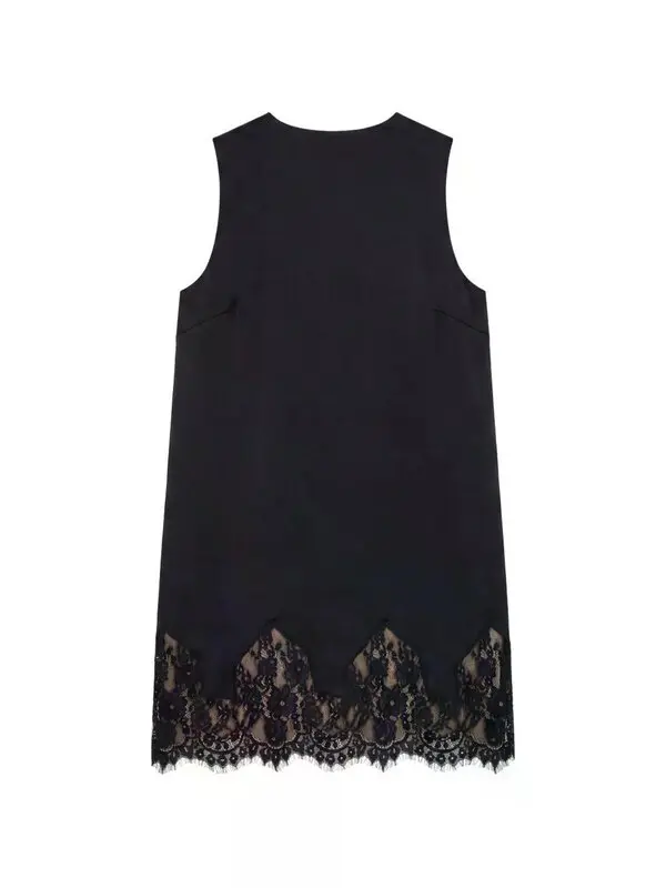 REFORMATION Lace-trim Mini Dress