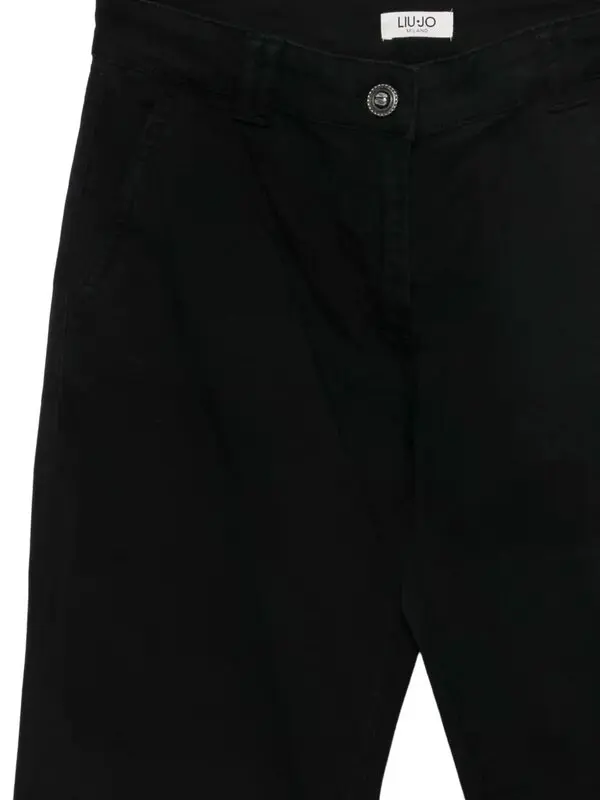 Liu Jo Button-fastening Cropped Trousers