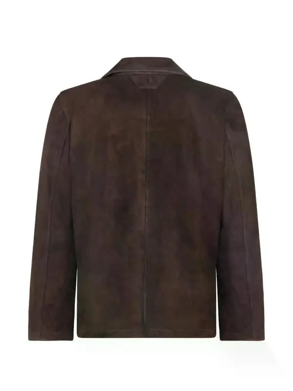 SALVATORE SANTORO Button-up Leather Jacket