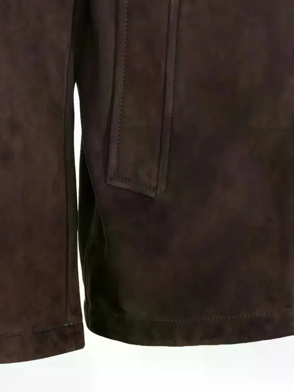 SALVATORE SANTORO Button-up Leather Jacket