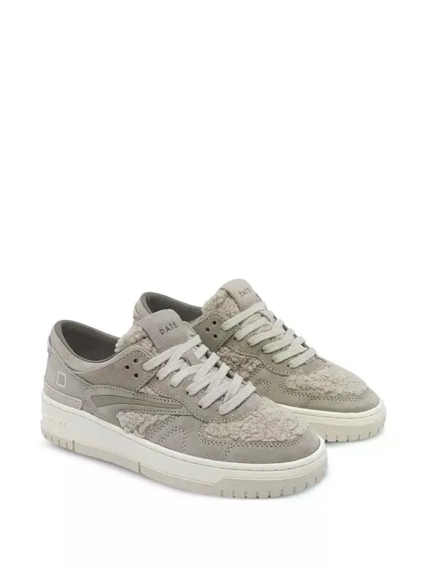 D.a.t.e. Torneo Shearling Panel Sneakers