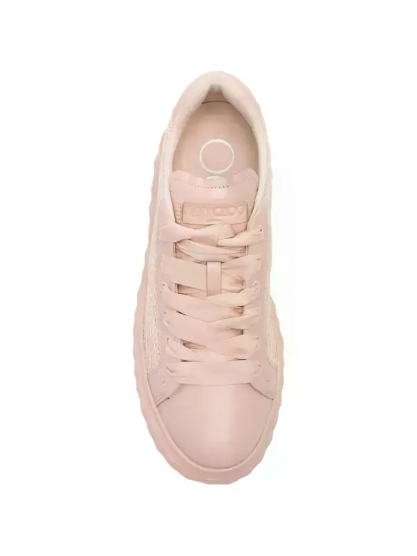 JIMMY CHOO Diamond Maxi Lace-up Sneakers