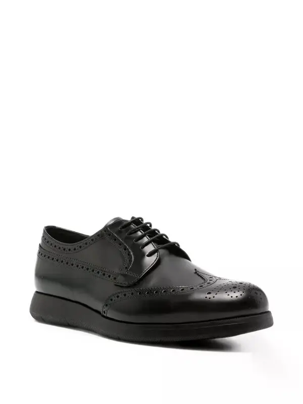 Church's Ringmer Brogue Leather Derby Shoes - Black