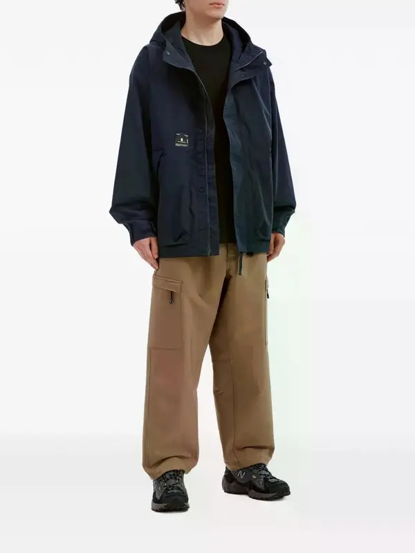 FINGERCROXX Logo-print Hooded Jacket