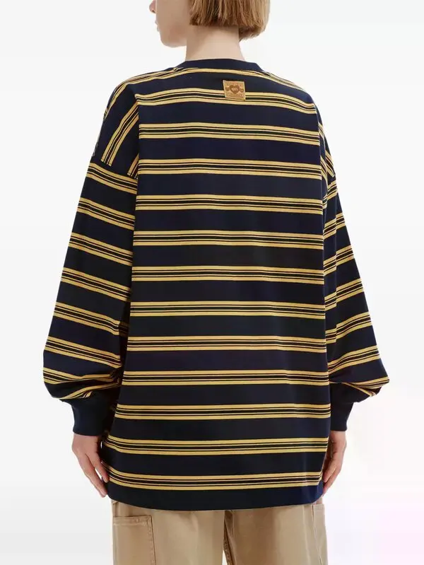FINGERCROXX Horizontal Stripe Long Sleeve T-shirt