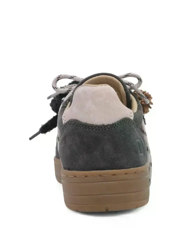 D.a.t.e. Court 2.0 Suede Pompom Sneakers