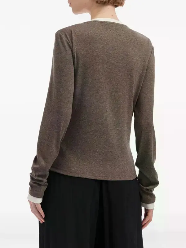 TOUT A COUP Twist-detail Layered Top