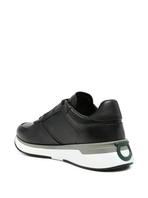 FERRAGAMO Gancini Logo-plaque Sneakers