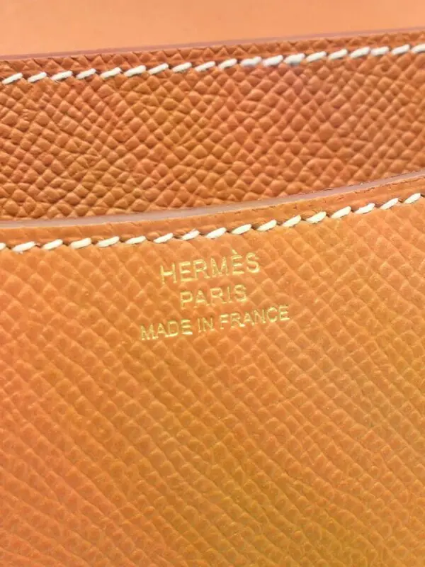 Hermès Epsom Constance Crossbody Bag - Brown