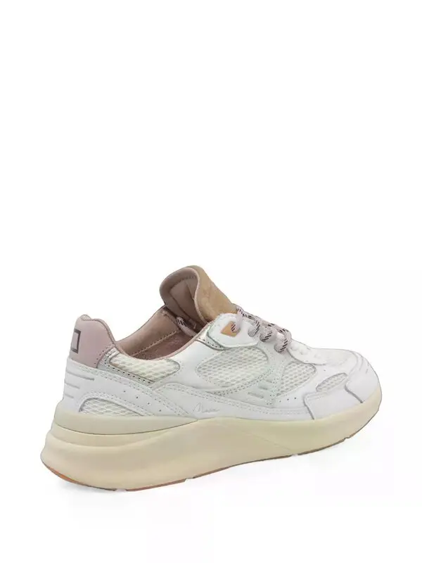 D.a.t.e. Musa Panelled Leather And Mesh Sneakers