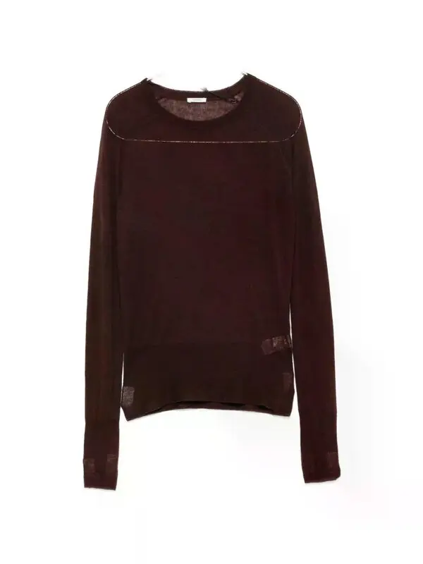 JOSEPH Geras Cashair Sweater - Red