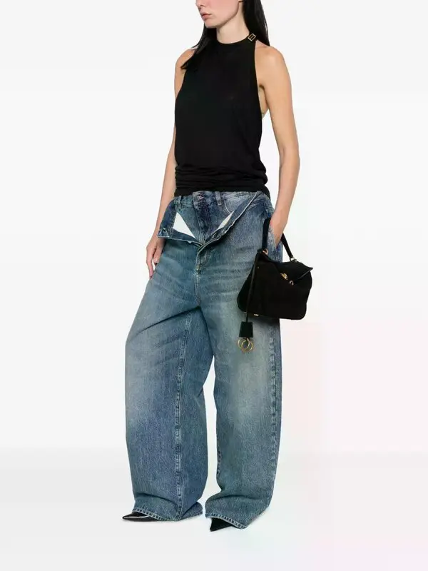 Balenciaga Draped Open-back Top